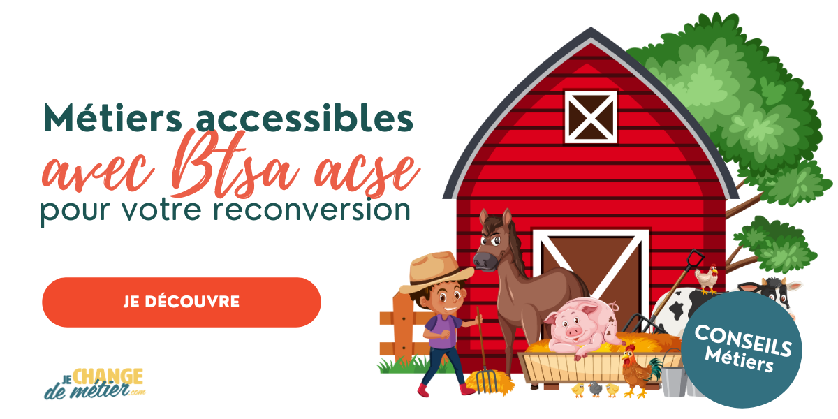 Débouchés après un BTSA ACSE