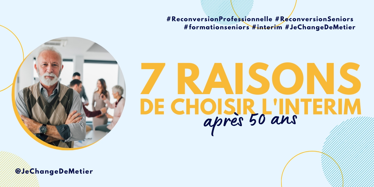 7 raisons de choisir l'intérim chez les seniors