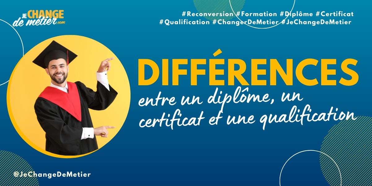 Différences entre formation certifiante, diplômante et qualifiante