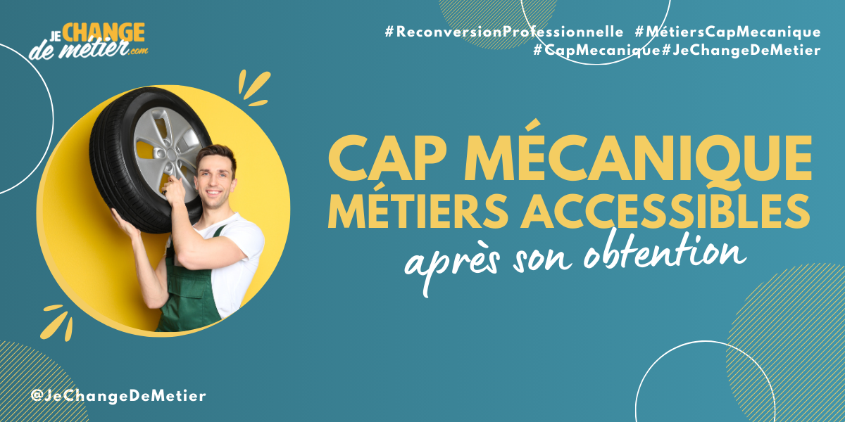 Métiers accessibles avec un CAP Maintenance des véhicules