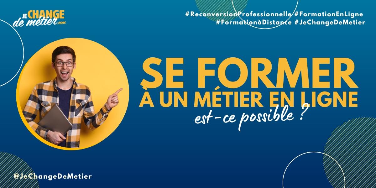 Peut-on apprendre un métier avec une formation en ligne