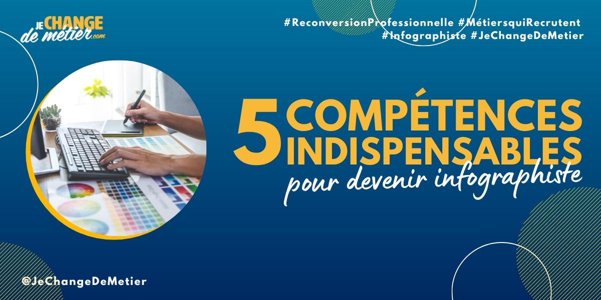5 compétences pour devenir infographiste