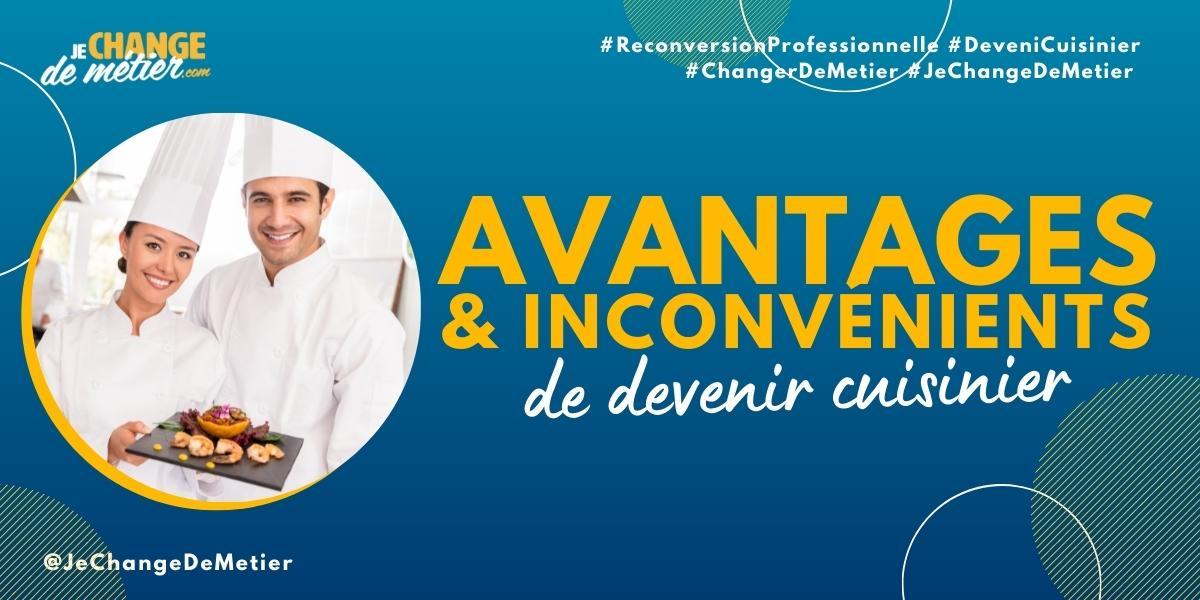 Pourquoi devenir cuisinier pour sa reconversion